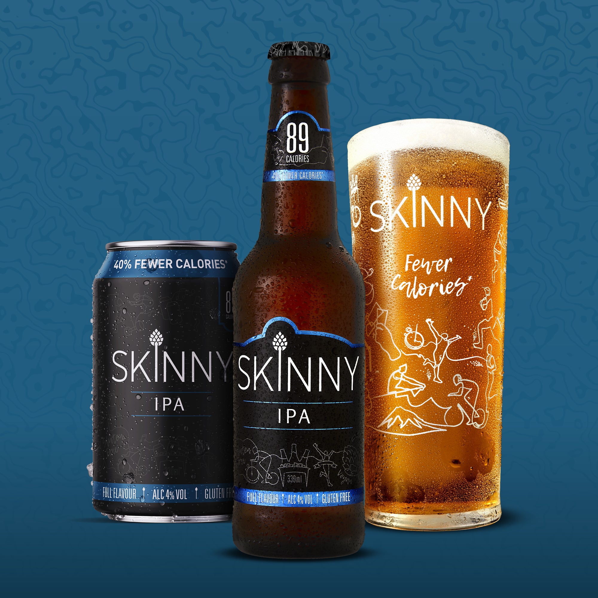 Skinny IPA | Vegan and Gluten-Free IPA | SkinnyBrands
