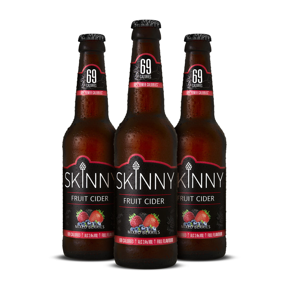Bottled Fruit Cider - 24 Pack Skinny Fruit Cider Bottles | SkinnyBrands