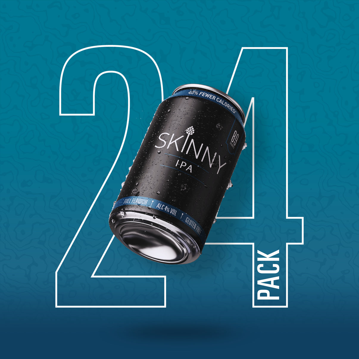 Skinny IPA Cans | 89 cals Lower Calorie IPA | SkinnyBrands